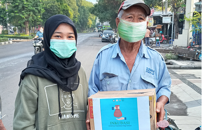 Belajar Peduli dengan INKUBASI