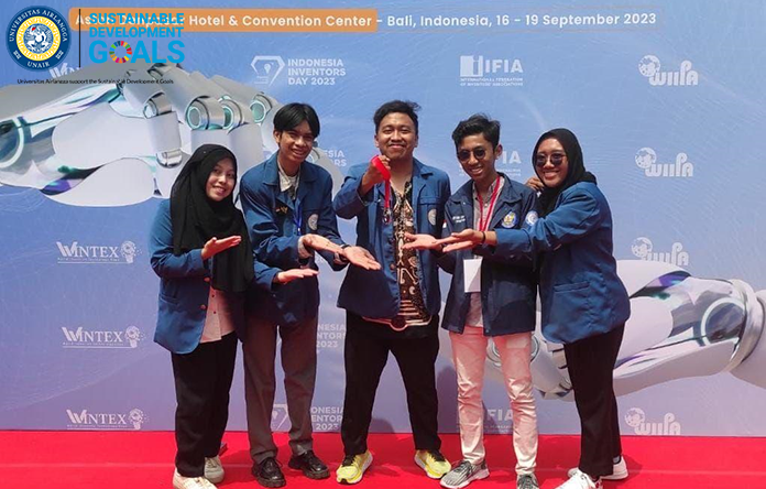 MAHASISWA FKP UNAIR RAIH INTERNATIONAL SILVER MEDAL INDONESIA INVENTORS DAY (IID) 2023